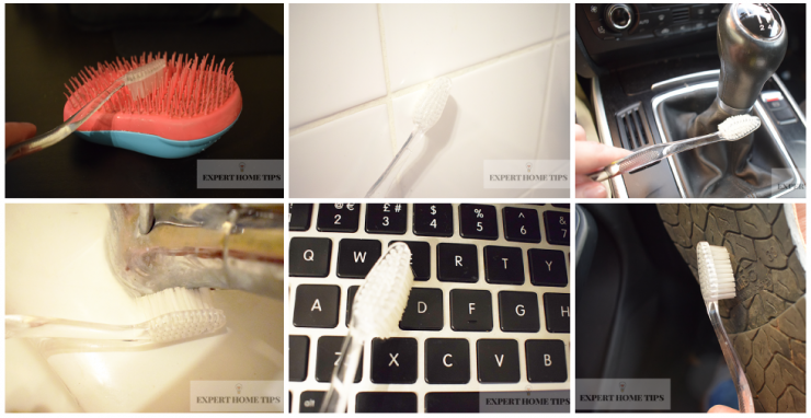 22 Weird & Wonderful Uses For Your Used Toothbrush - Expert Home Tips