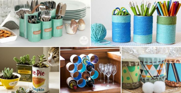 16 Sensational Ways To Upcycle Tin Cans (& Make Them Look GORGEOUS ...