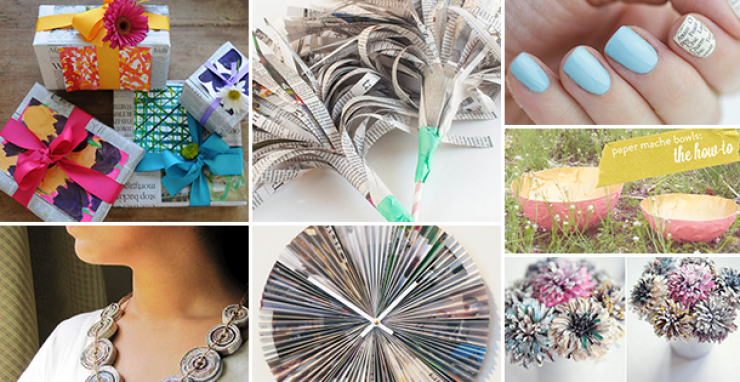 37 NEW Ways To Use OLD Magazines & Newspapers - Expert Home Tips