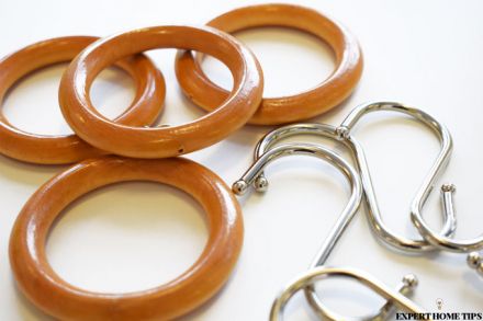 20 Unexpected & Creative Uses For Shower Curtain Rings - Expert Home Tips