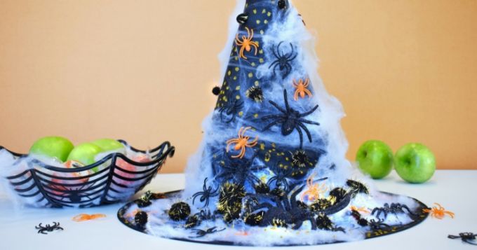 DIY Decorated Witch Hat - Perfect for Halloween! - Expert Home Tips